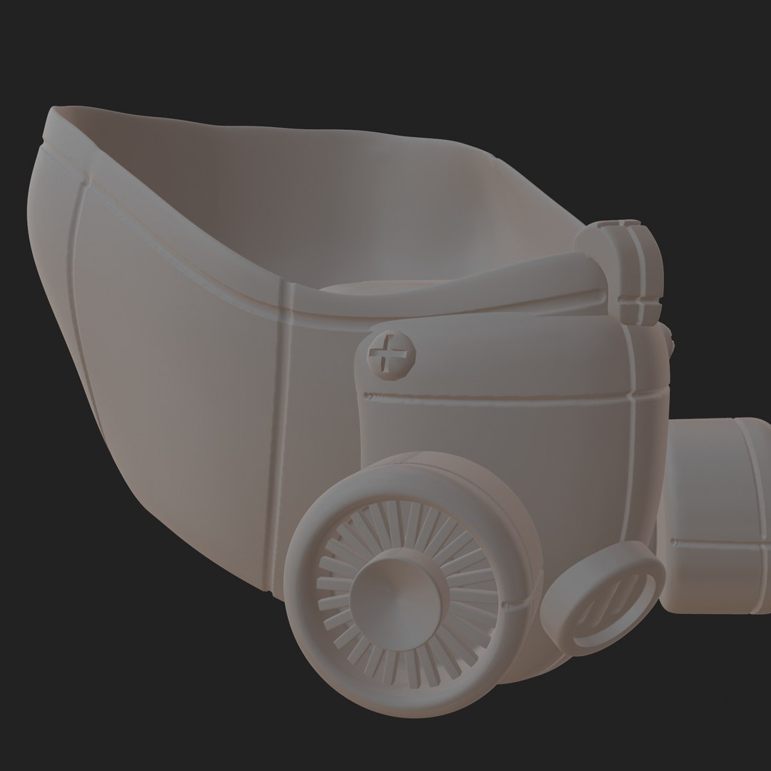 3D gas mask sculpt printable - TurboSquid 1594758