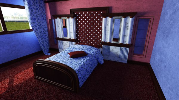 maya bed wall decoration