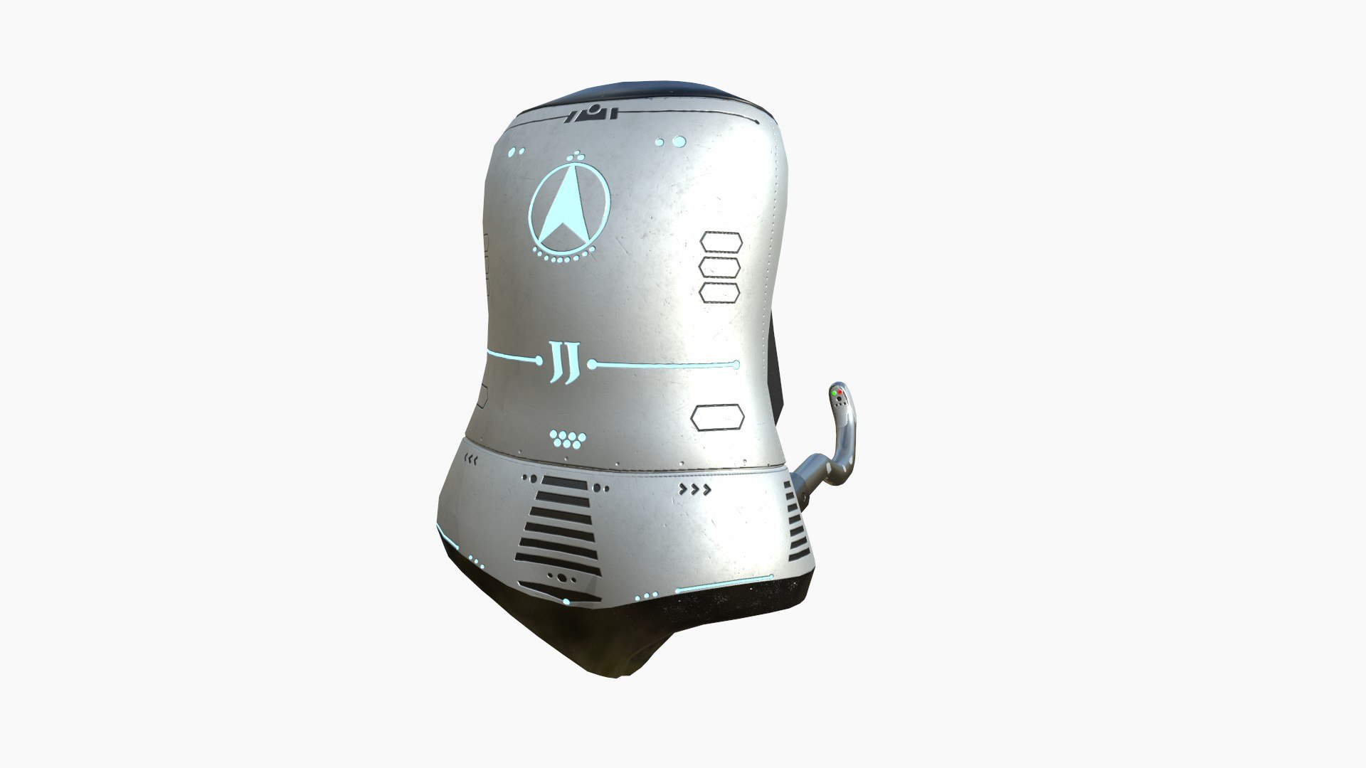 Jetpack J07 Light Steel - SciFi Character Design 3D Model - TurboSquid ...