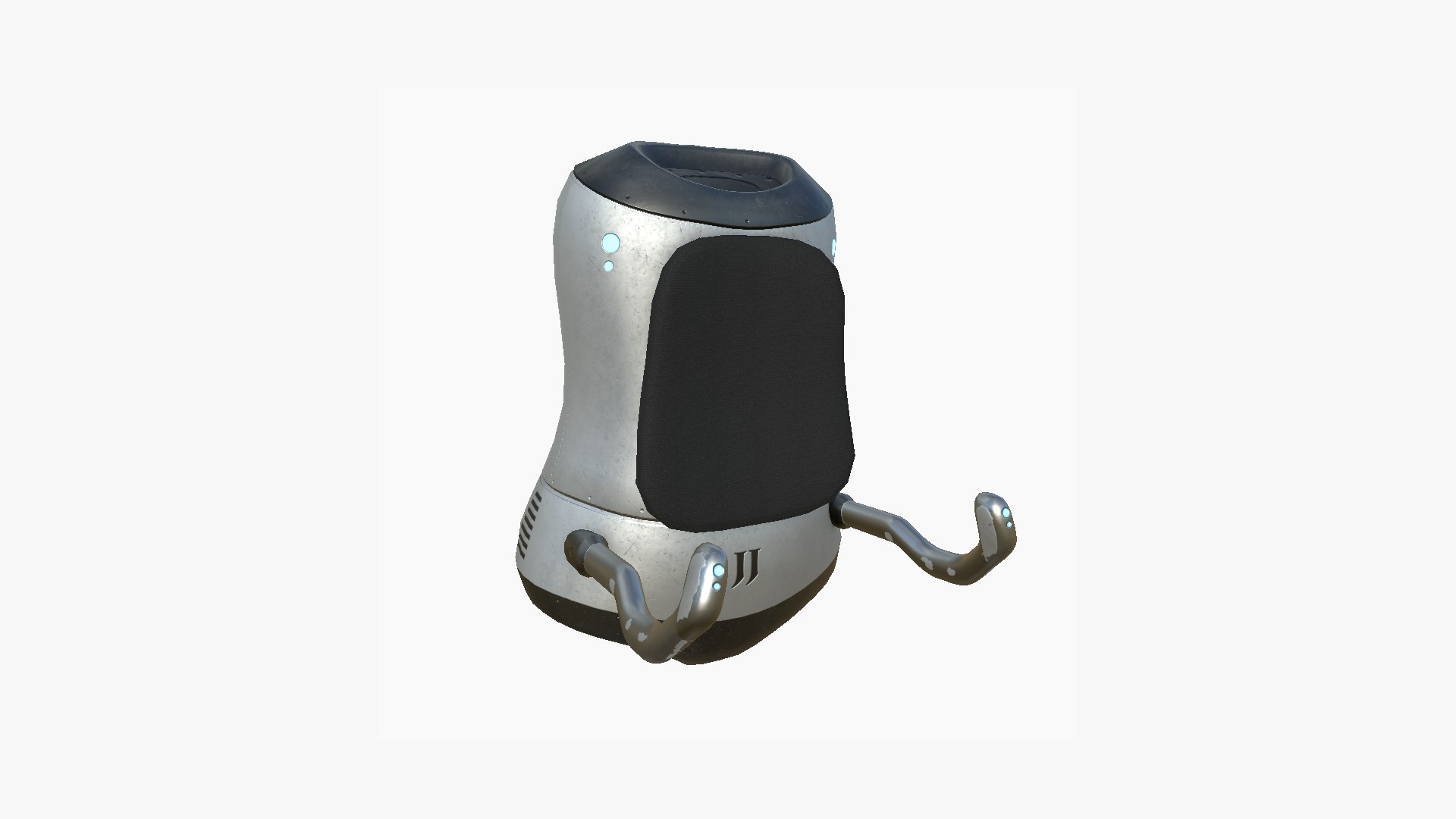 Jetpack J07 Light Steel - SciFi Character Design 3D Model - TurboSquid ...