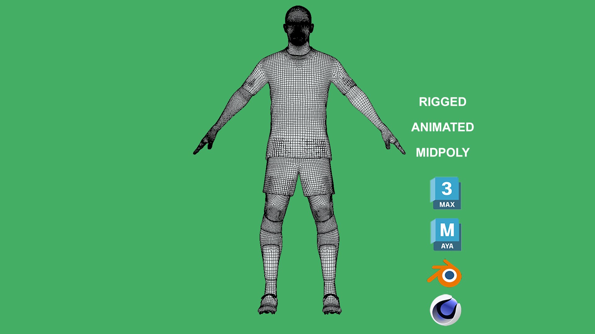 3D Rigged Malcom Al Hilal 2024 3D model - TurboSquid 2114589