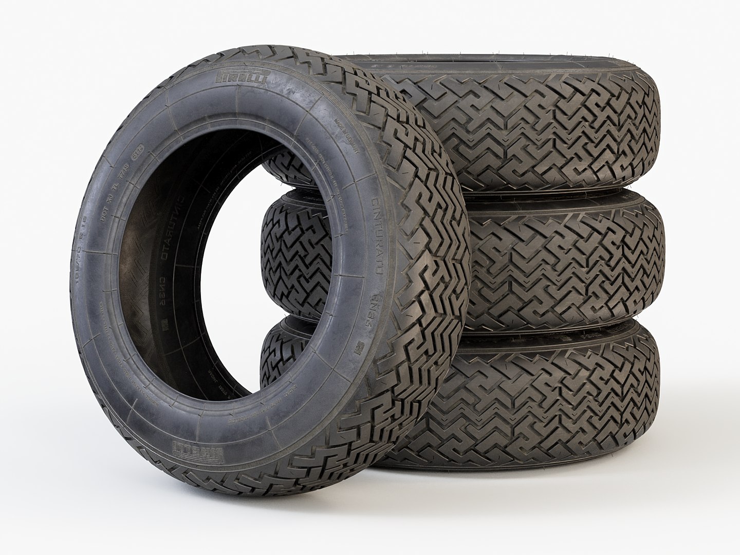 3D Tyre Classic Car - TurboSquid 1677875