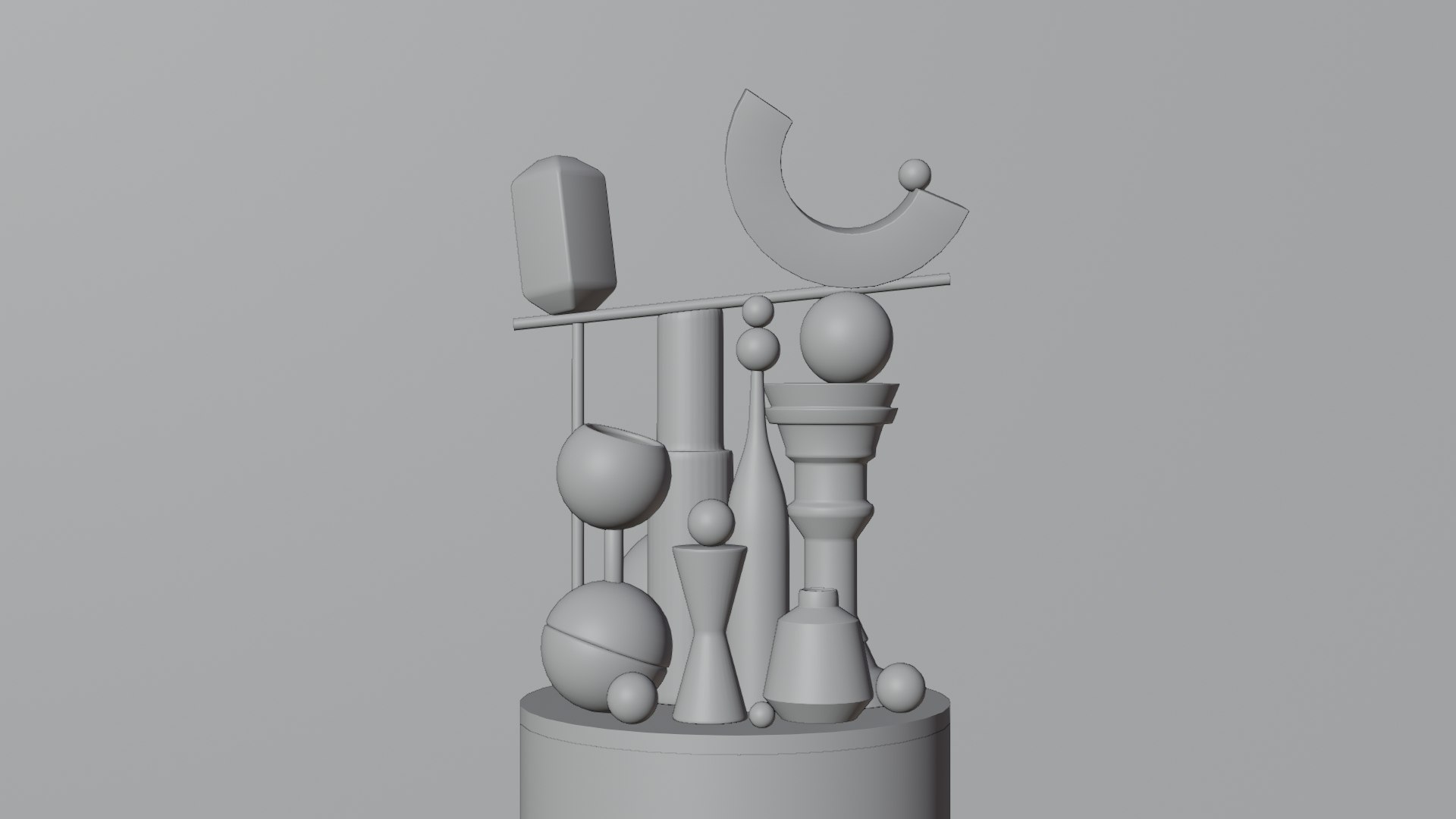 3D Model Abstract Product Display Podium - TurboSquid 1974791