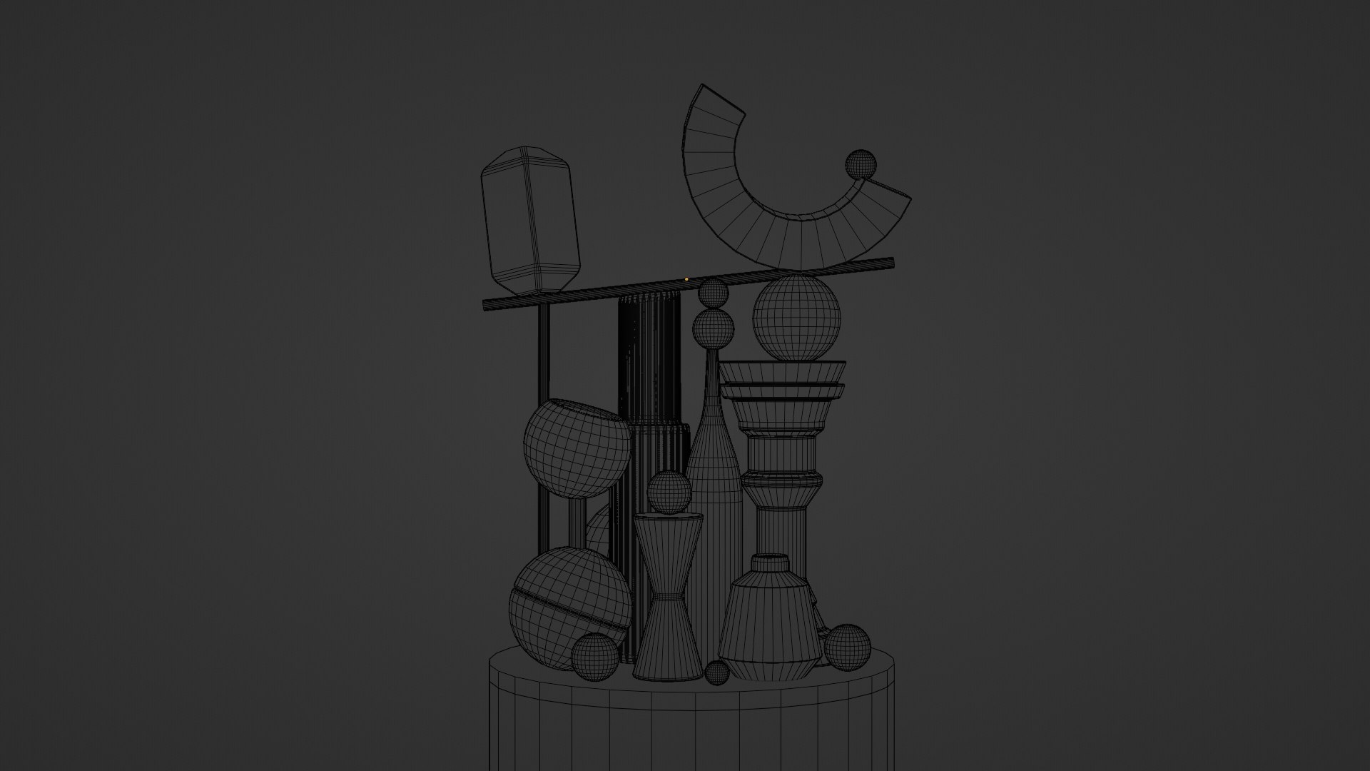3D Model Abstract Product Display Podium - TurboSquid 1974791