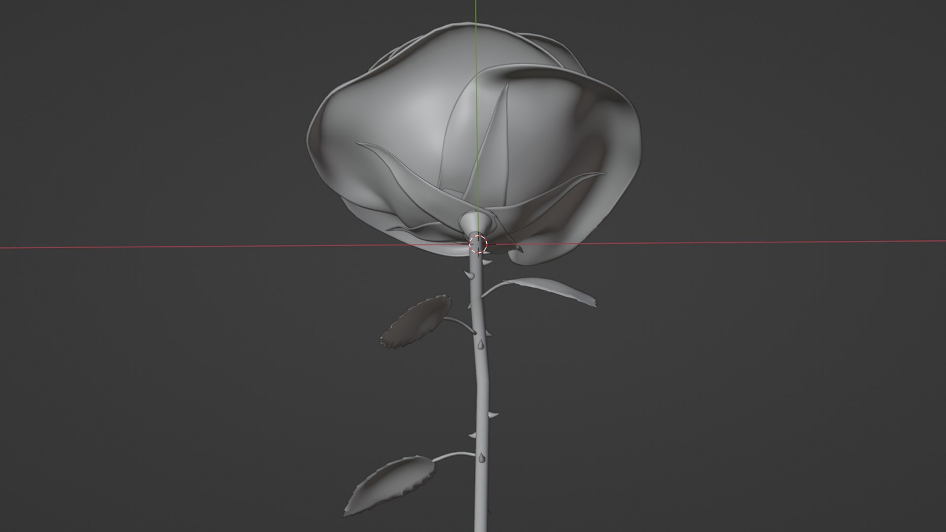 3D Rose Model - TurboSquid 2034157