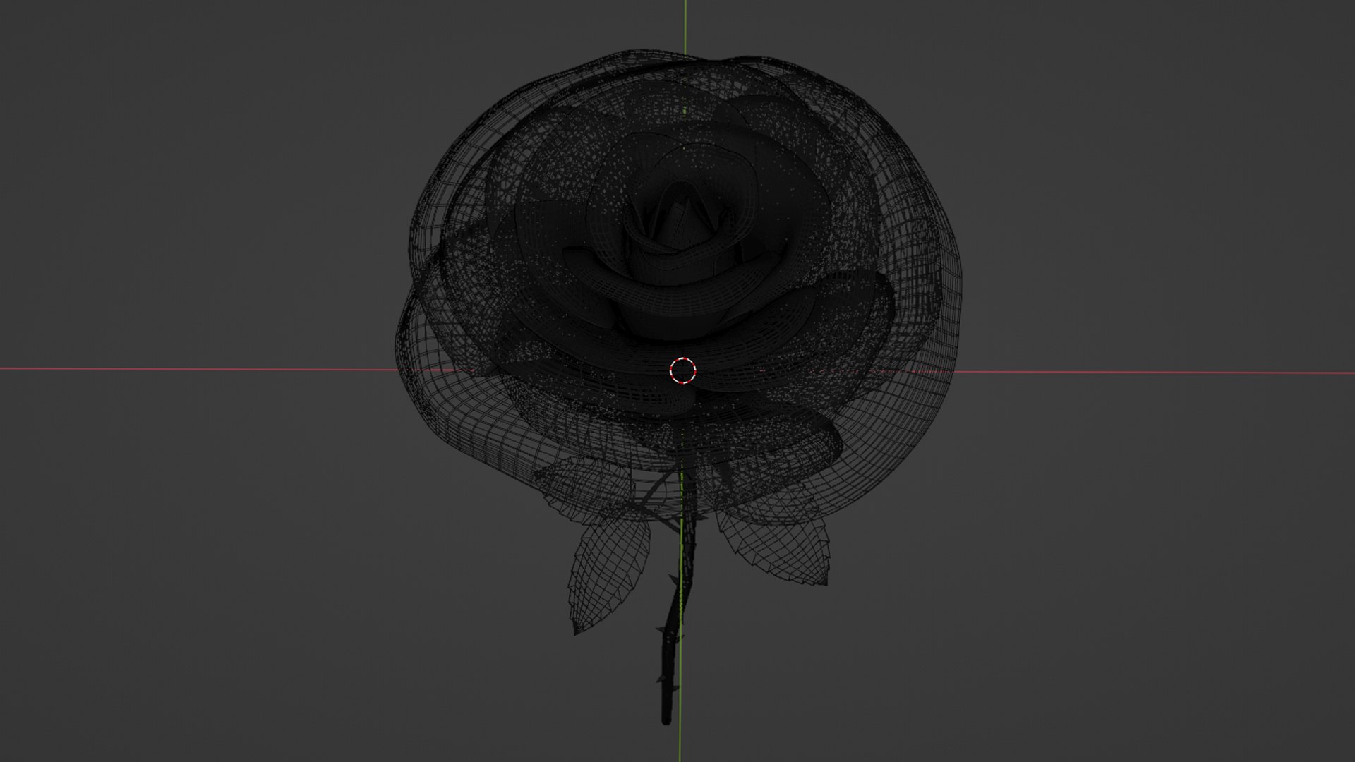 3D Rose Model - TurboSquid 2034157