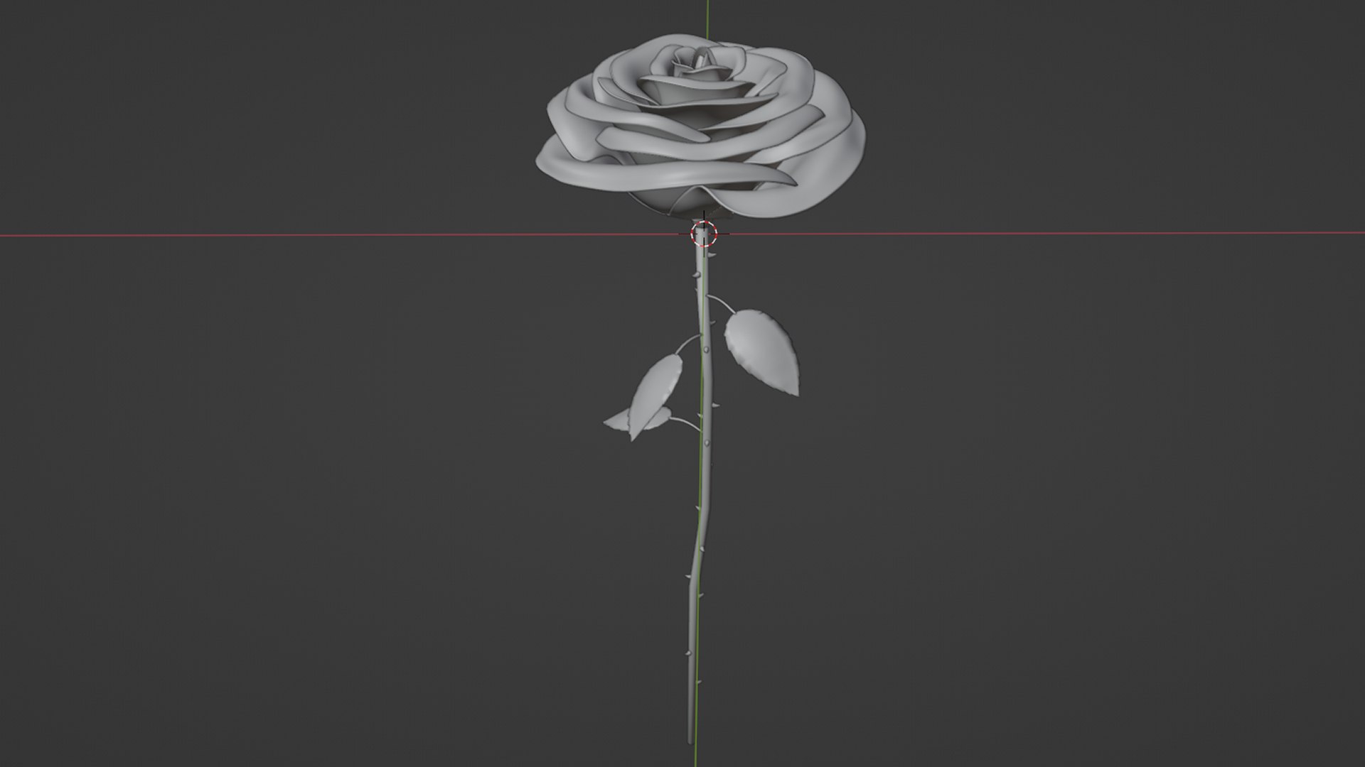 3D Rose Model - TurboSquid 2034157