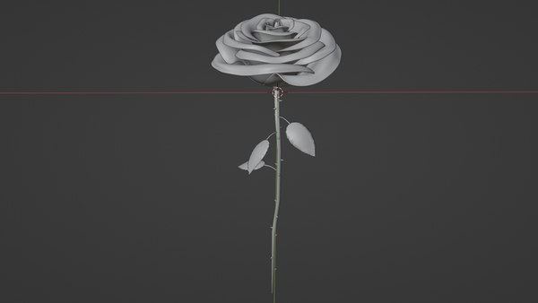 3D Red Rose model - TurboSquid 2034157