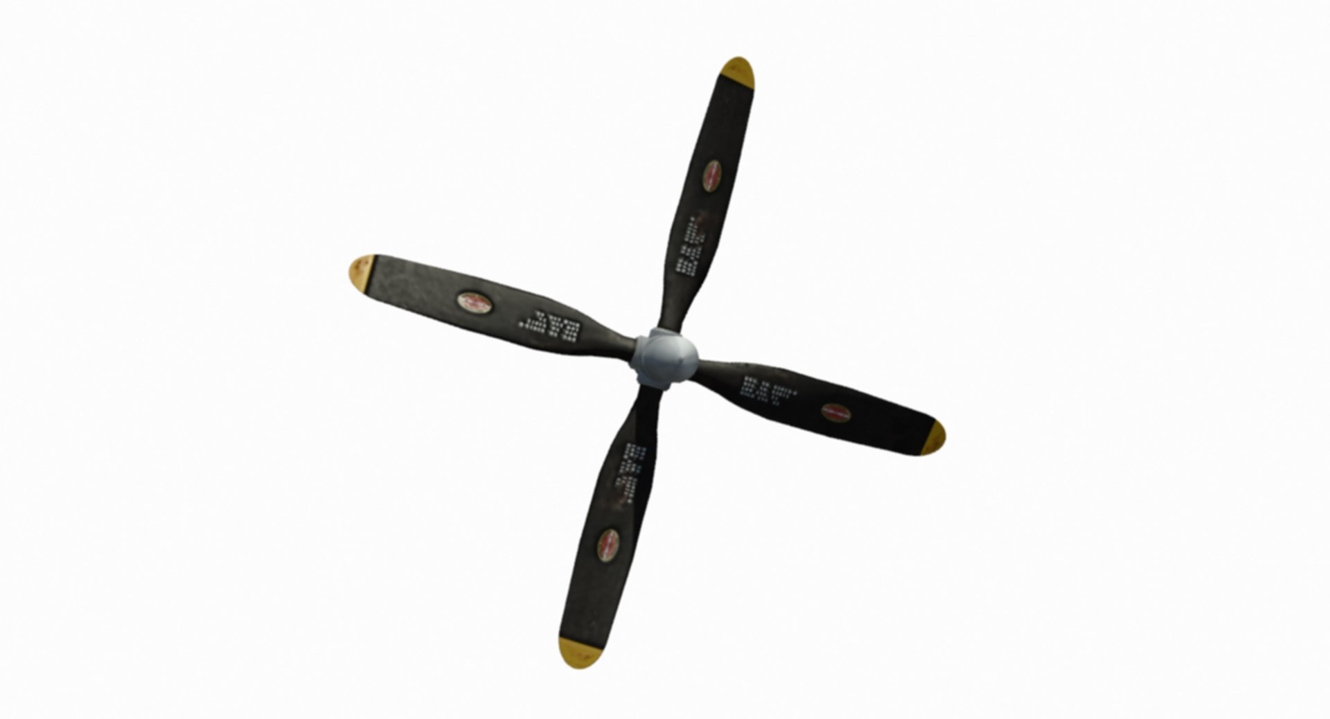 3D Model Hamilton Standard Prop Blades - TurboSquid 1259382