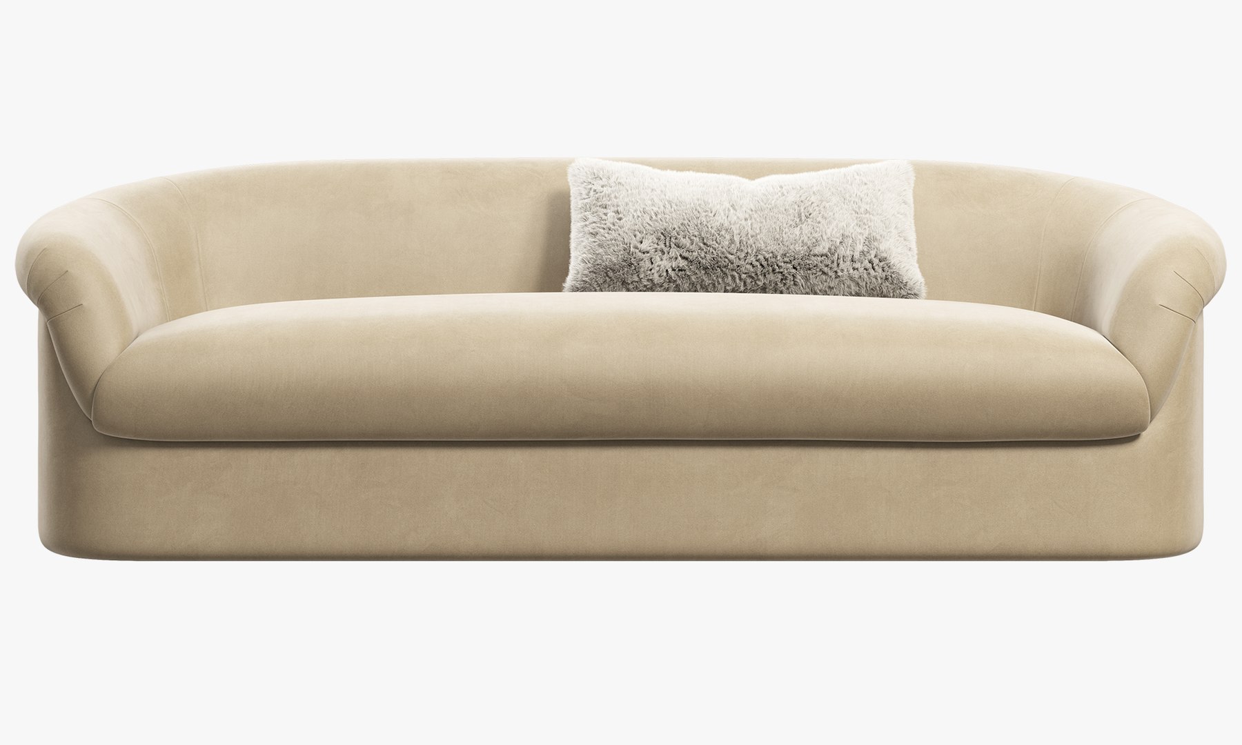 Sedilia Roll Top Sofa 3D - TurboSquid 2067880