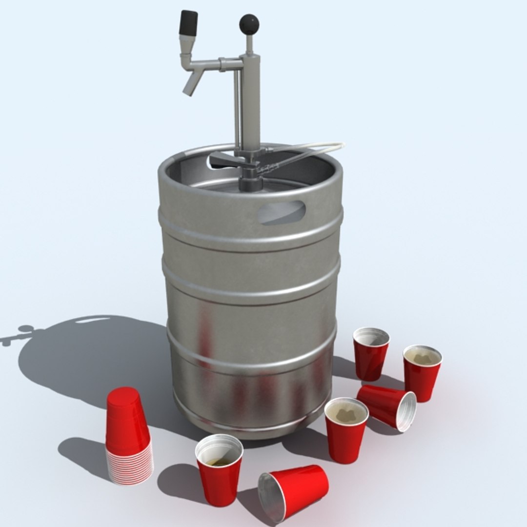 3ds Keg Cups Tap