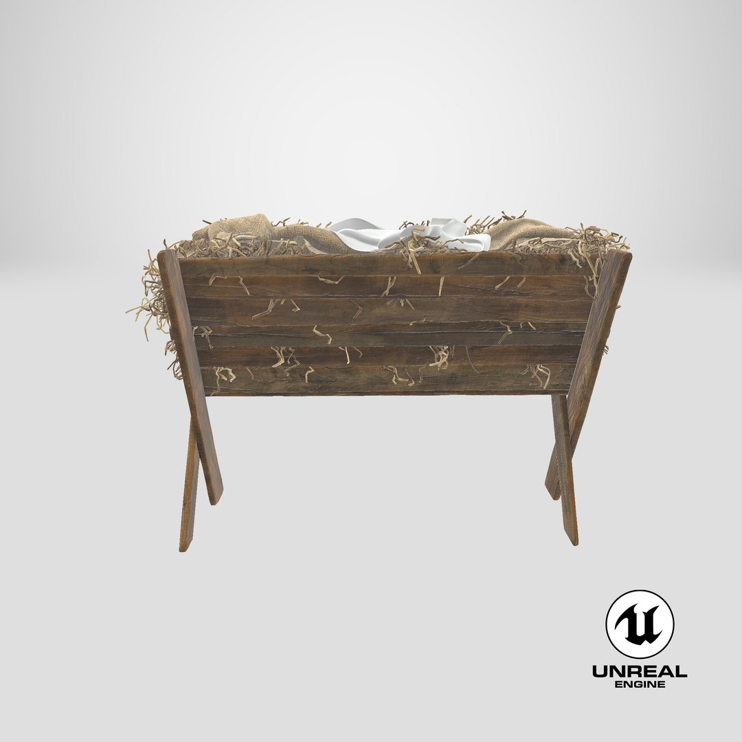 Manger scenes 3D model - TurboSquid 1229780