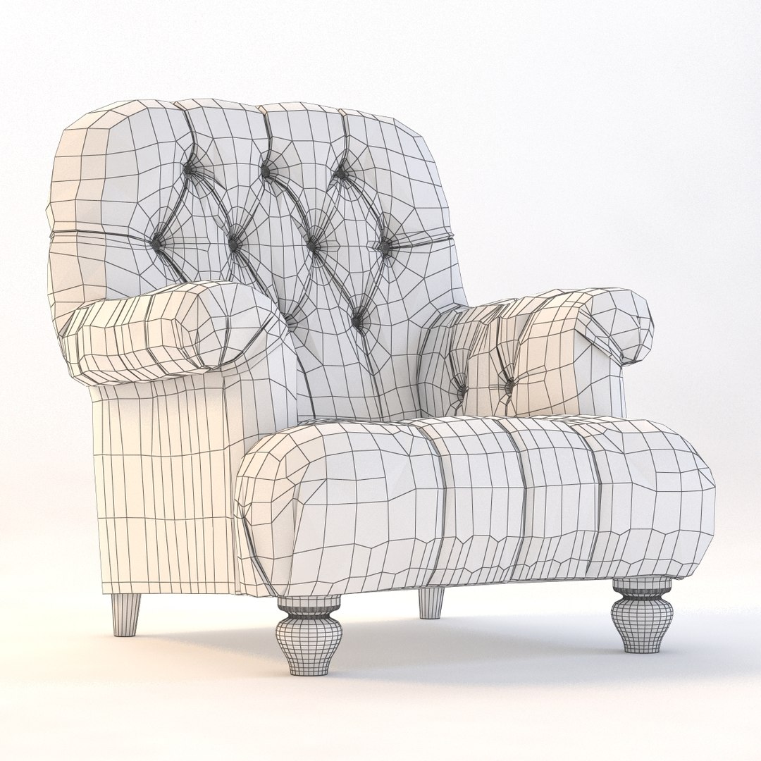 Tufted 3d Model