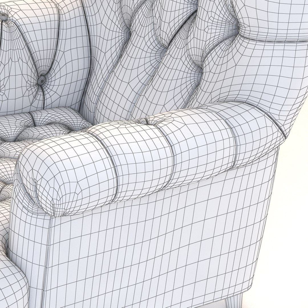 Tufted 3d Model