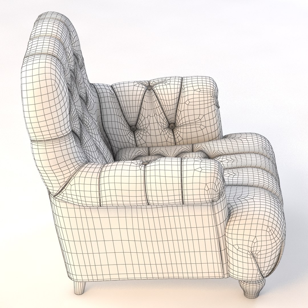 Tufted 3d Model