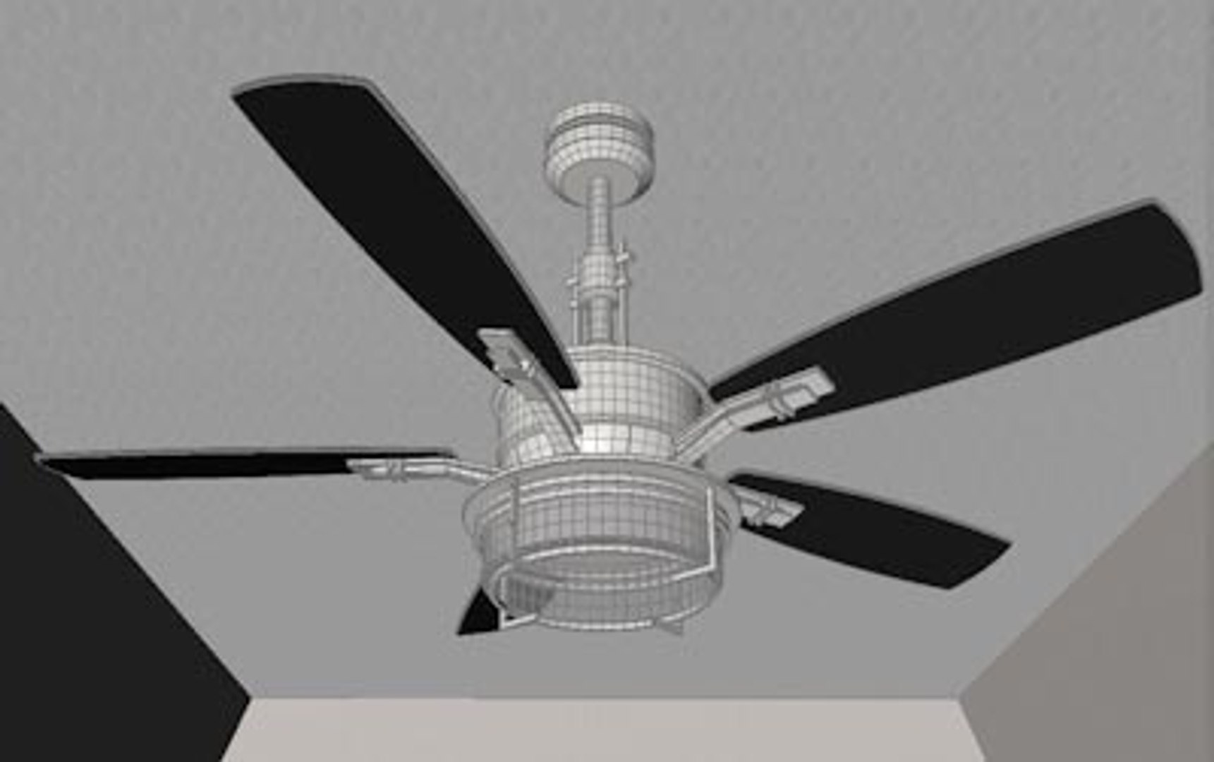 3d model ceiling fan 8
