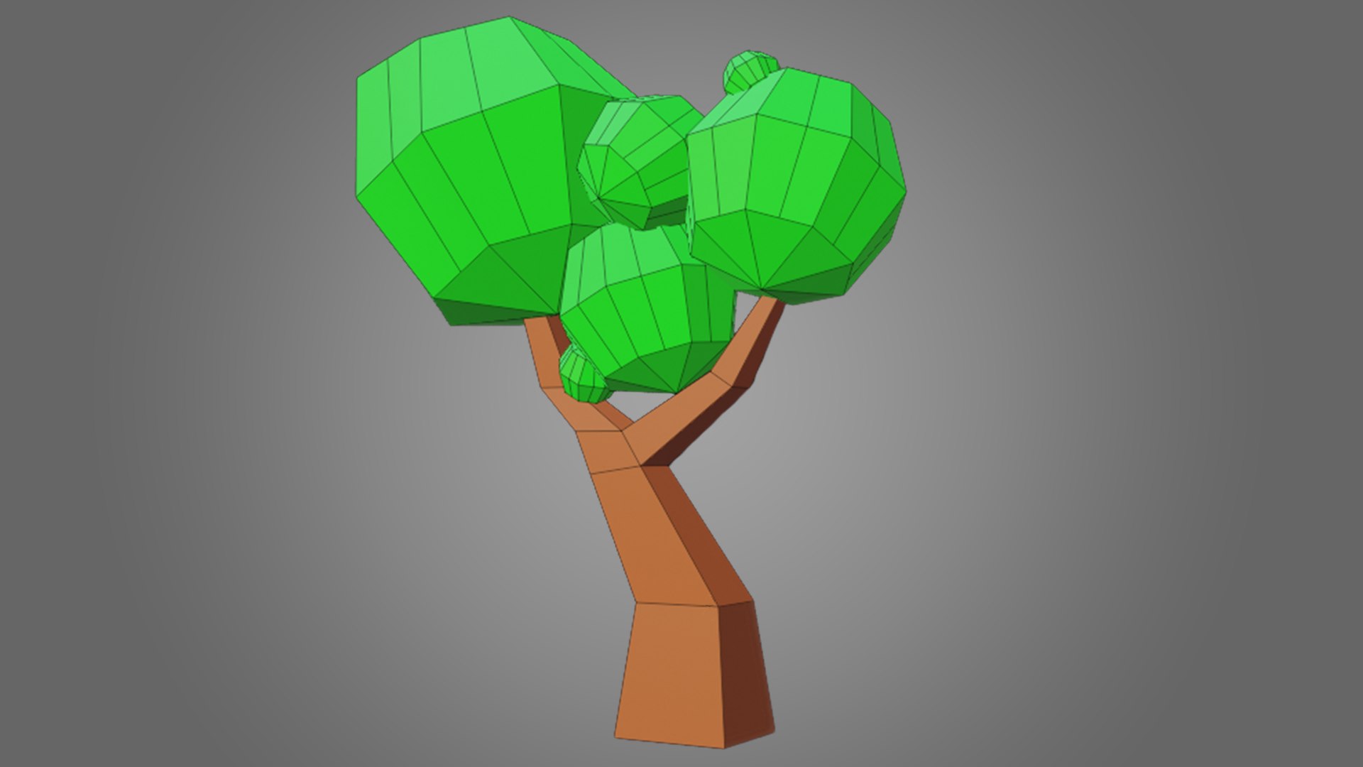Free 3D Low Poly Tree - Game Ready Model - TurboSquid 2141189
