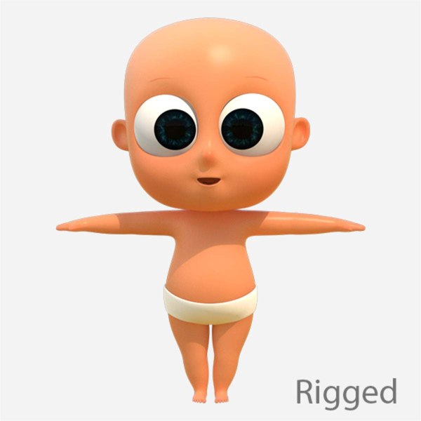 modelo 3d Plataforma principal para bebés - TurboSquid 2280177