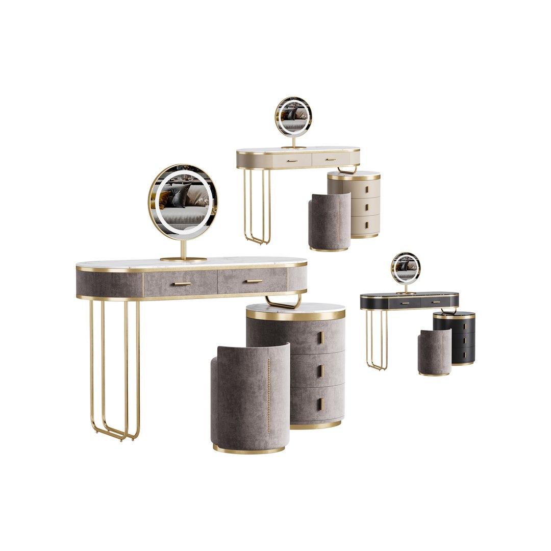 3D Model Dressing Table 36 - TurboSquid 2351703
