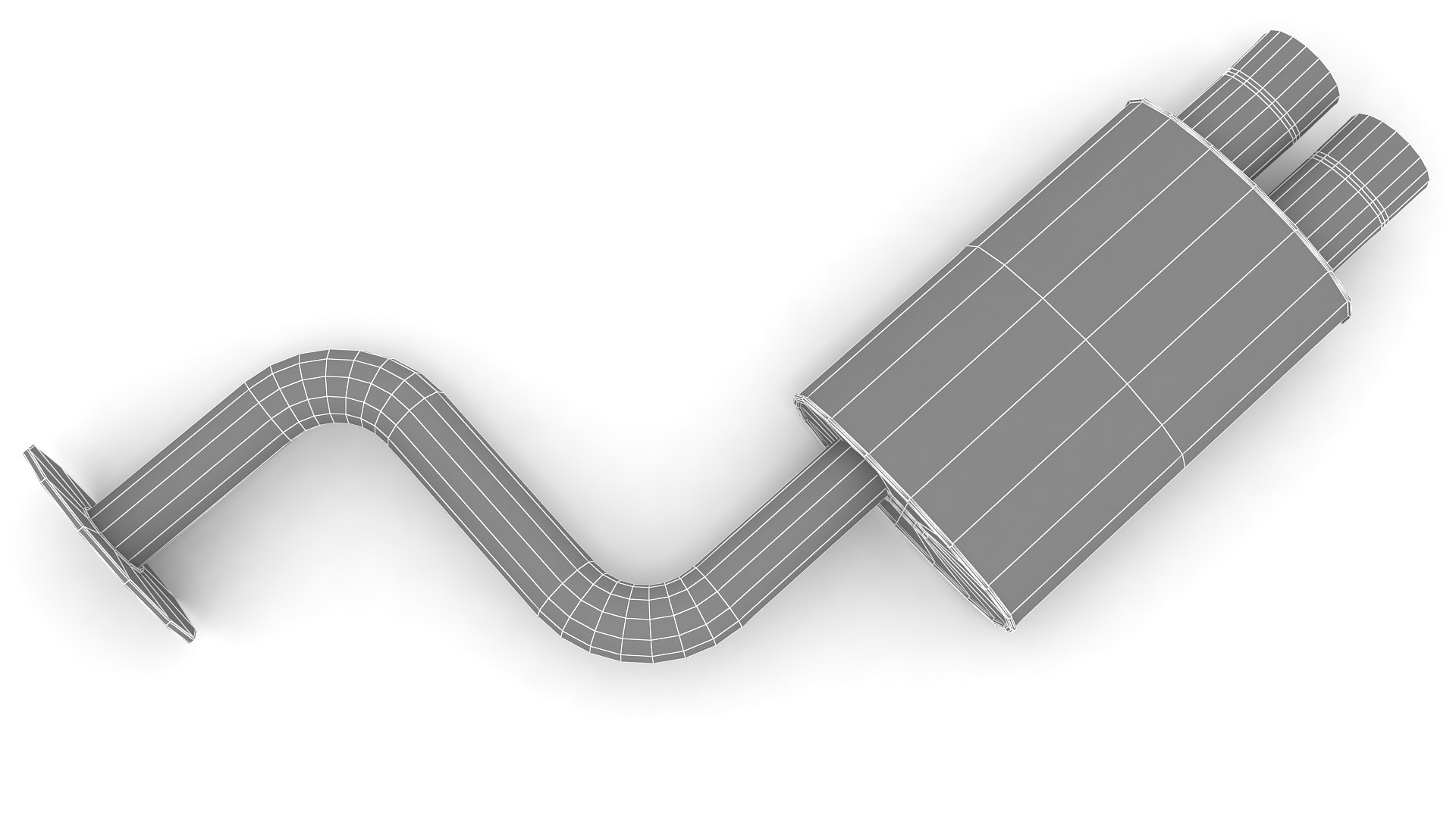 3D Model Exhaust Pipe 2 - TurboSquid 1791537