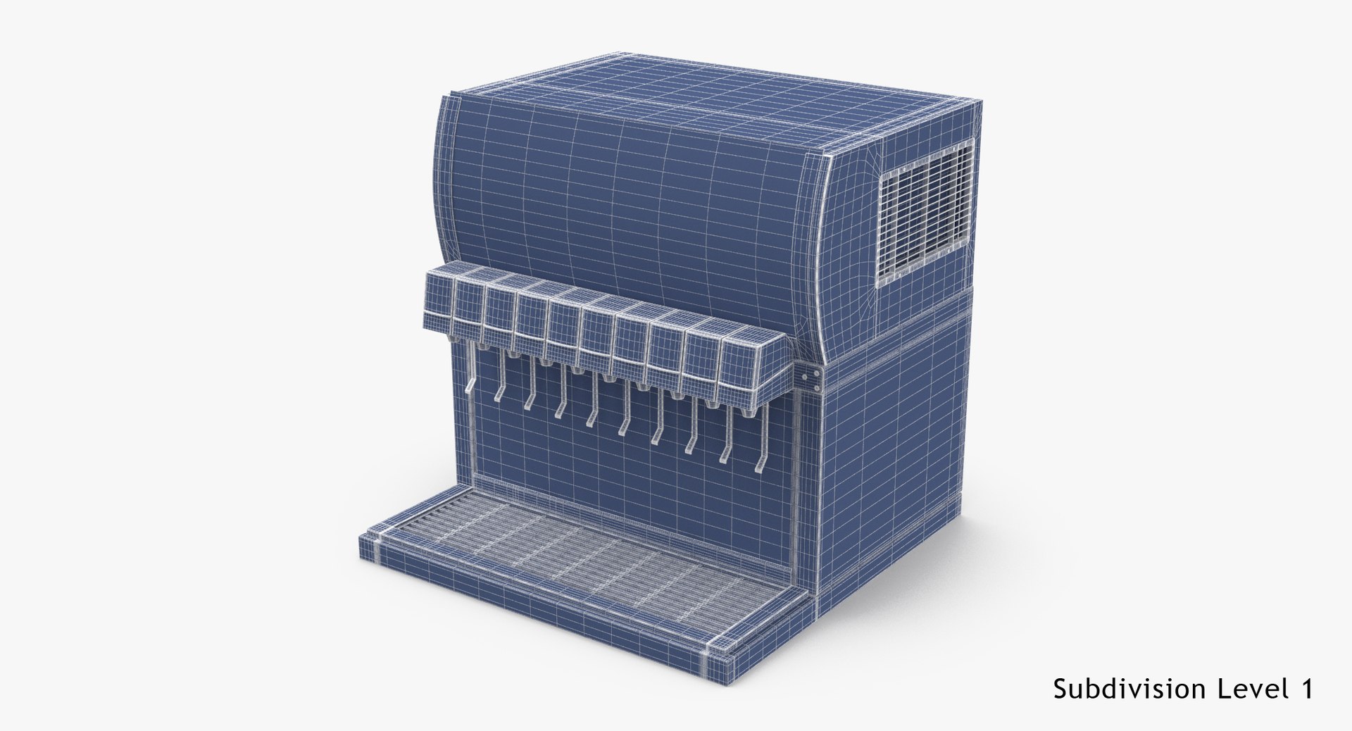 Soda machine model - TurboSquid 1228747