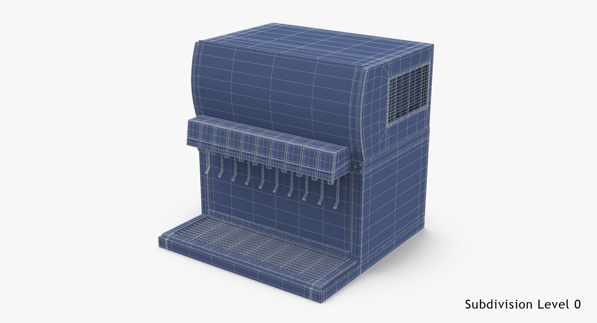 Soda machine model - TurboSquid 1228747