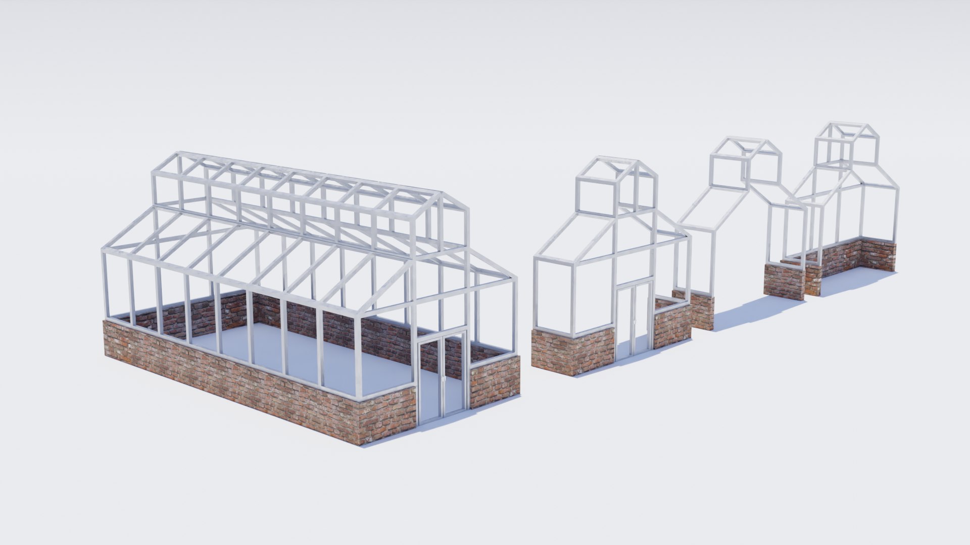 Greenhouse model - TurboSquid 1780226