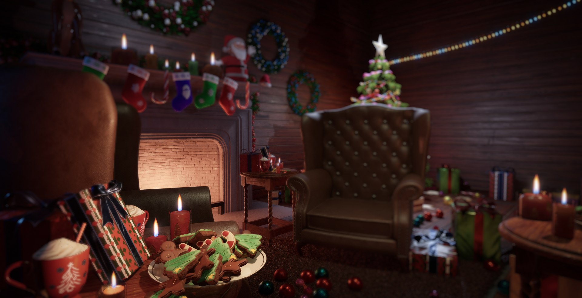 3D Christmas All Assets Model - TurboSquid 2229695