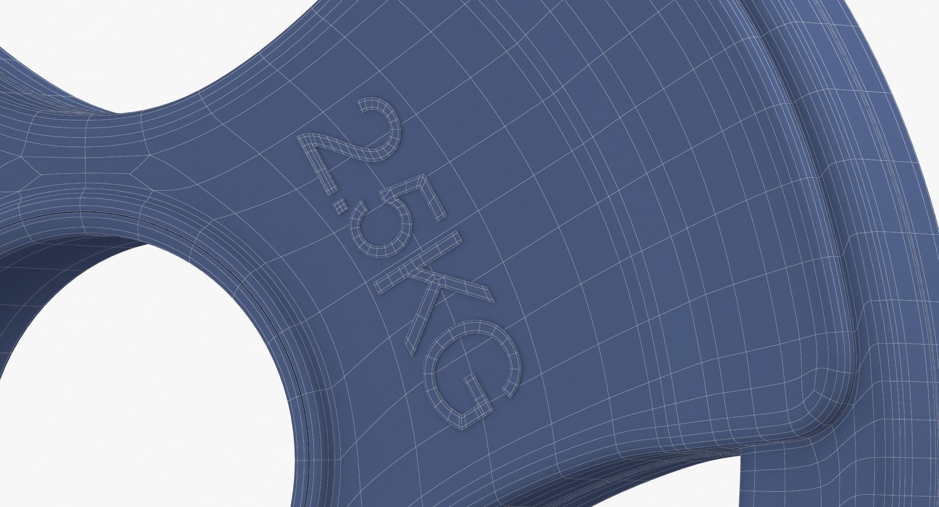 3D Weight Plate 2 5 - TurboSquid 1689733