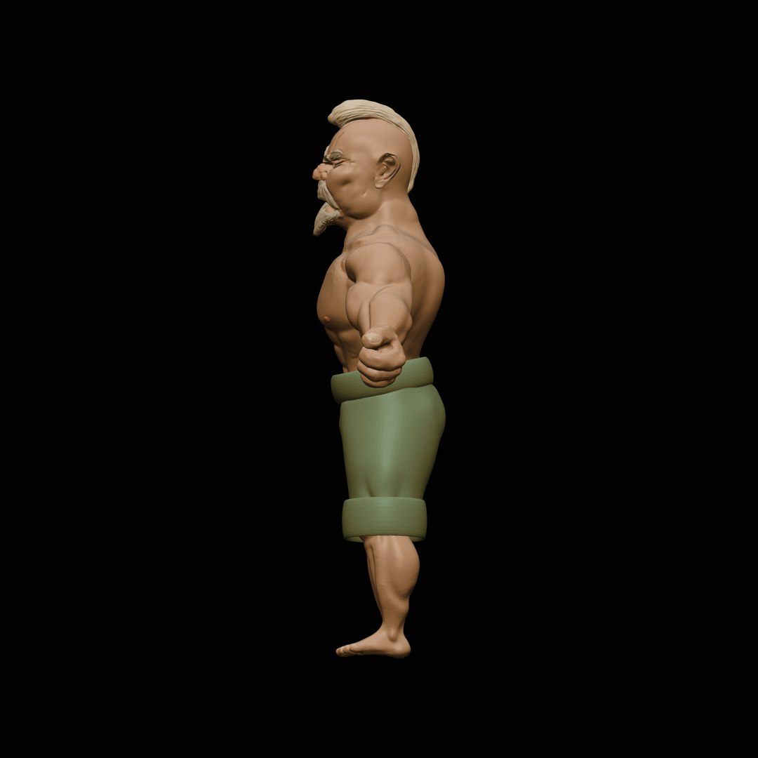 Angry Human Character 3D model - TurboSquid 2168750