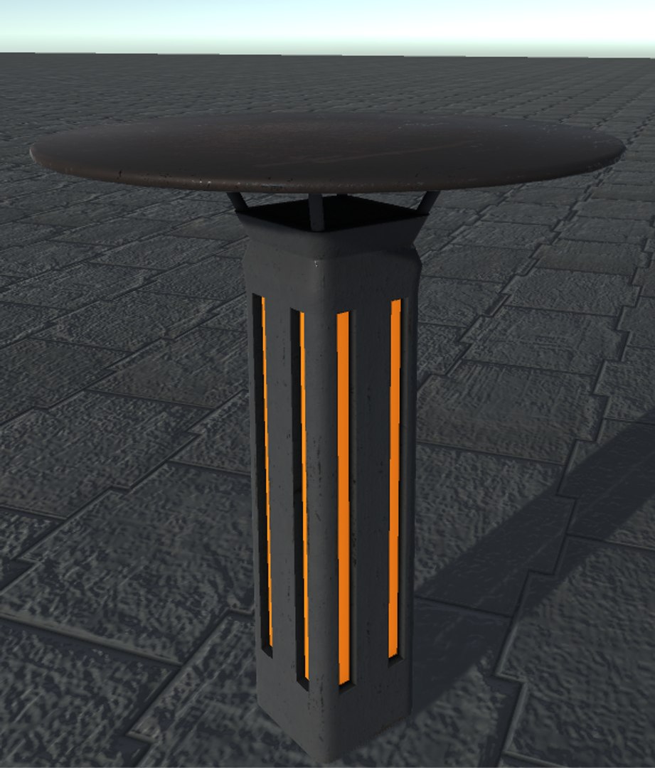 3d Sci-fi Table