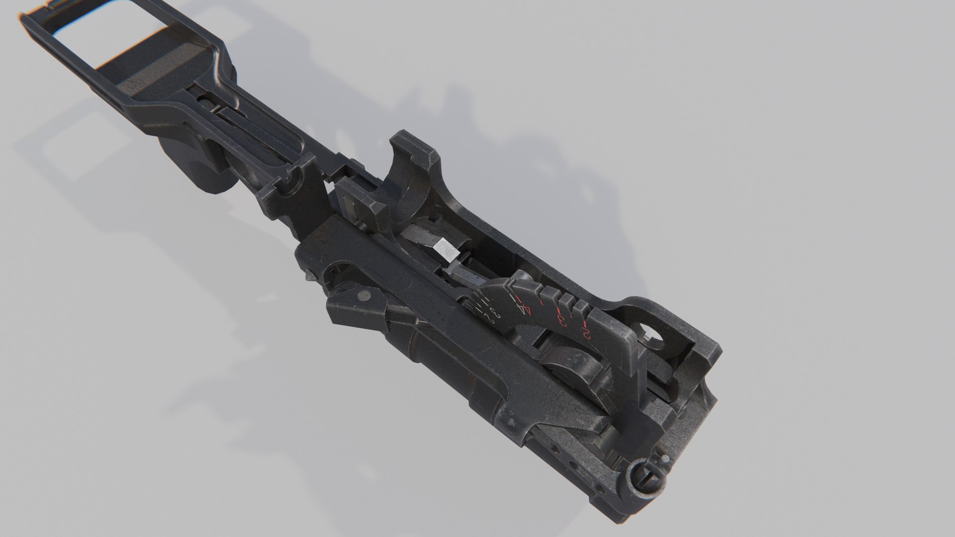 GP-34 Grenade Launcher GP34 3D Model - TurboSquid 2320781