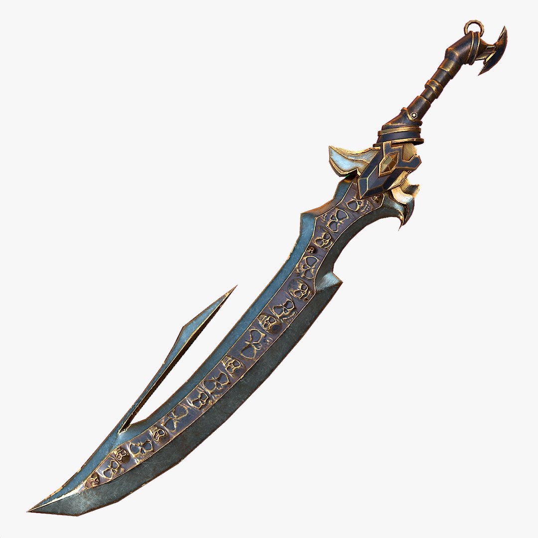 Fantasy Sword 4 1 3d Model 3D - TurboSquid 2115118