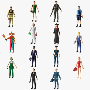 3D Wicked Character Posters Real-Time Models For Download | TurboSquid