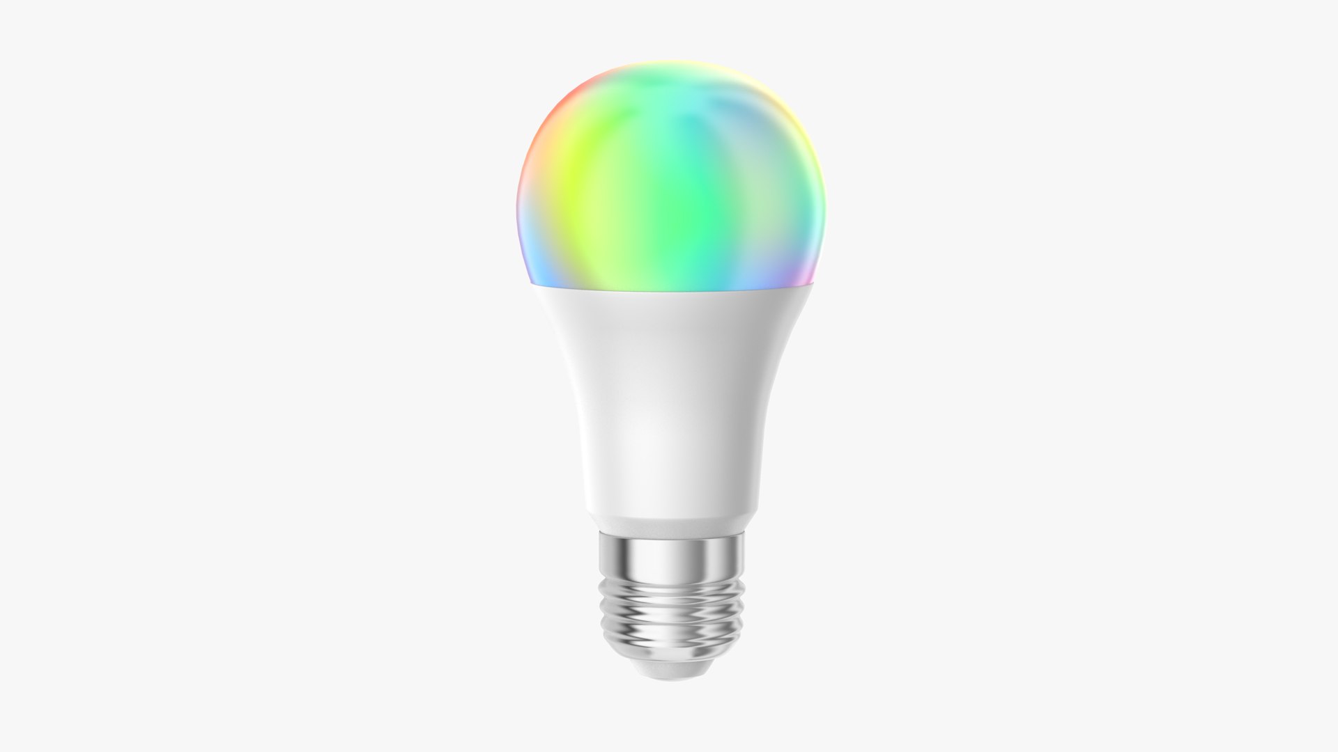 Smart LED Light Bulb Set 3D - TurboSquid 1882312
