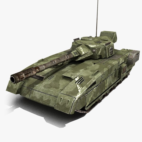 Science Fiction Tank 3D Models for Download | TurboSquid