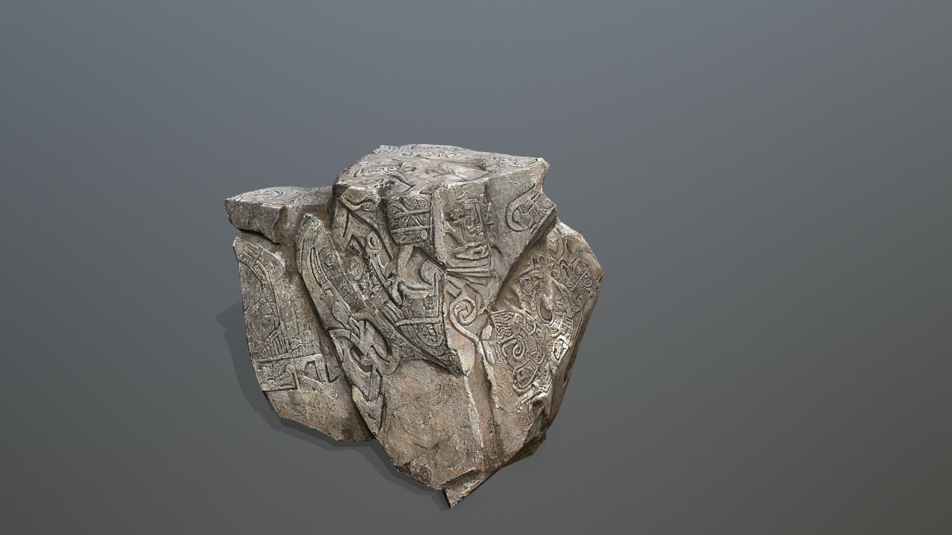 3D Model Maya Ruin Rocks - TurboSquid 2340310