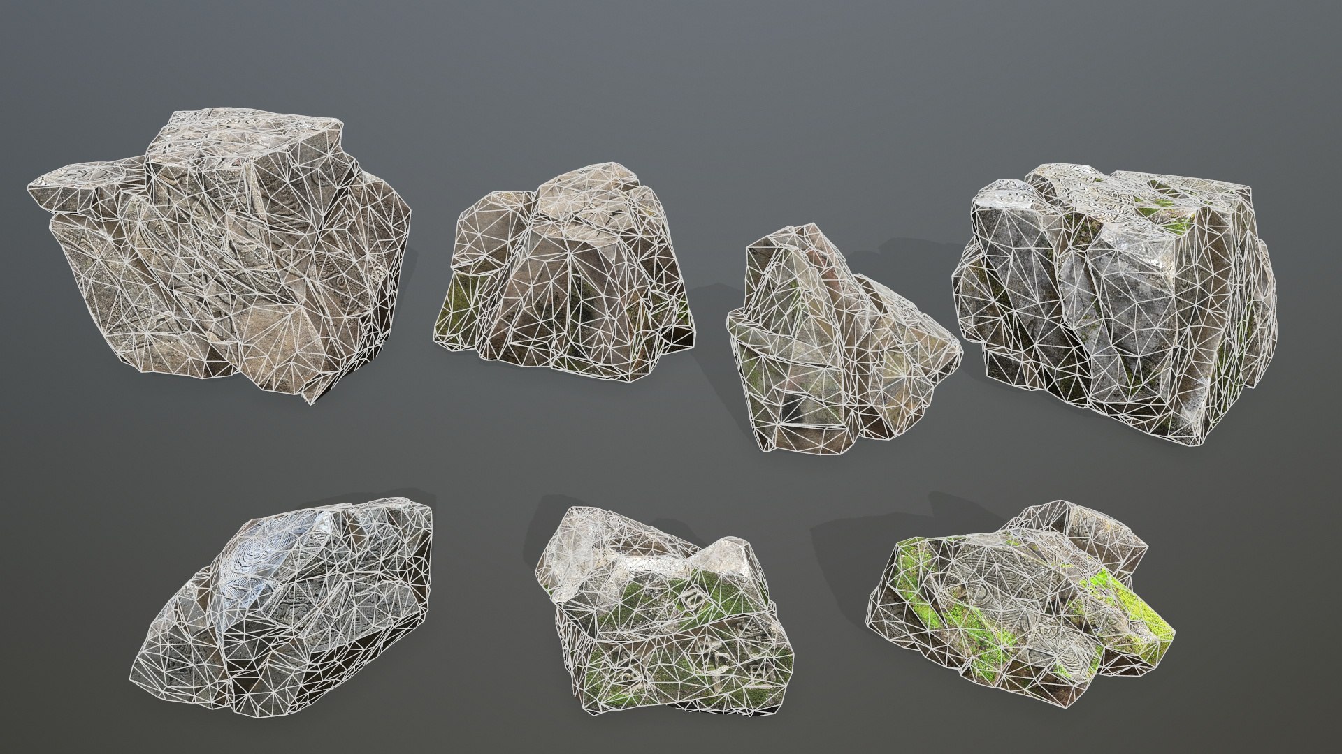 3D Model Maya Ruin Rocks - TurboSquid 2340310