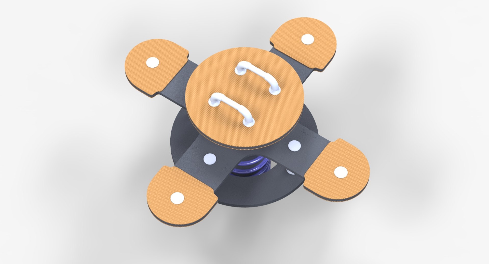 Flying Saucer Seesaw 3D - TurboSquid 1332498