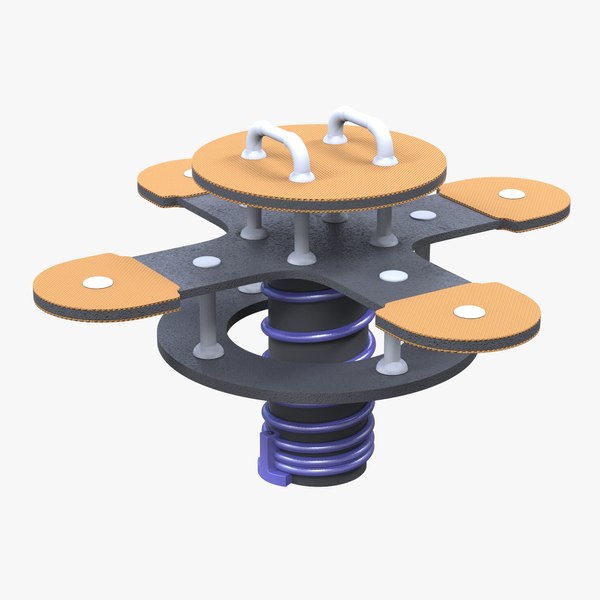 Flying saucer seesaw 3D - TurboSquid 1332498