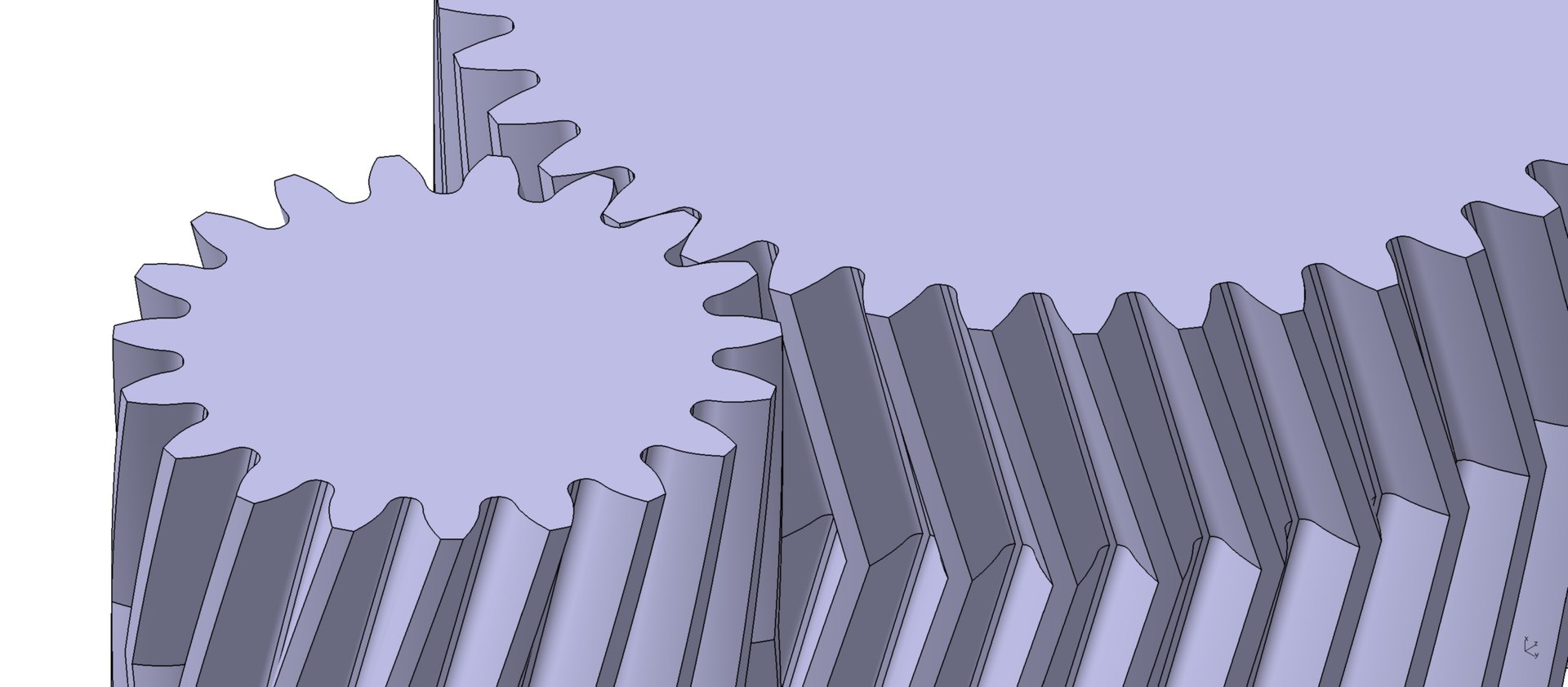 Helical and double helical gears set 3D model - TurboSquid 1879180