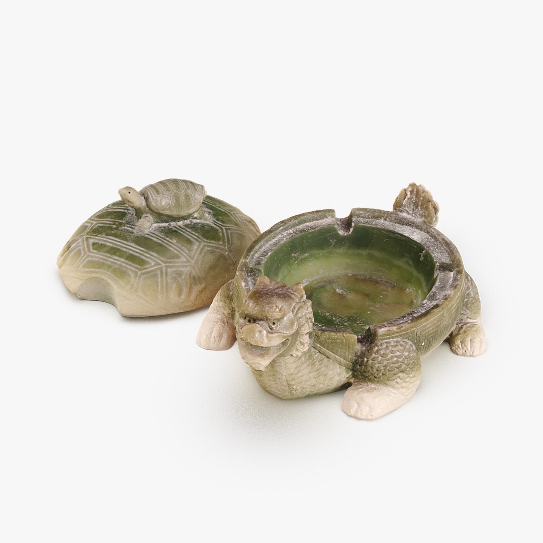 3D Chinese Dragon Ashtray Model - TurboSquid 1981760