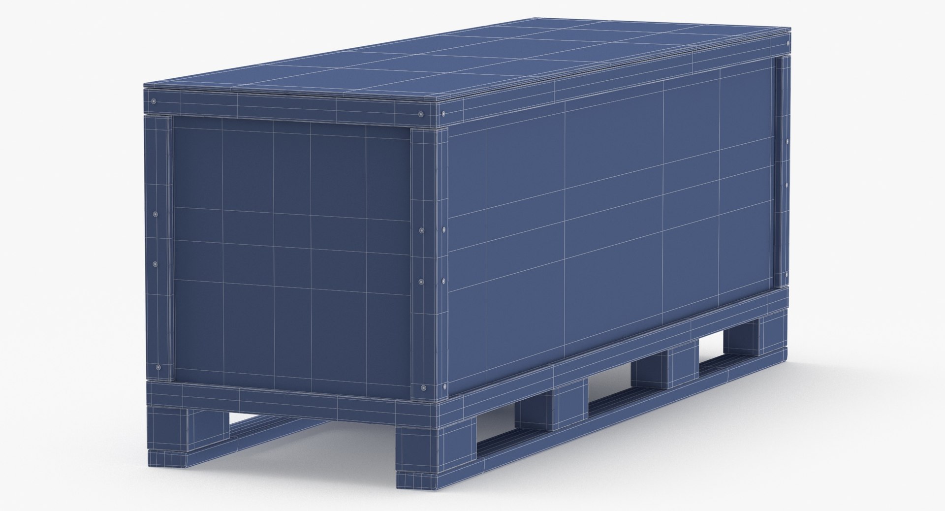Cargo Wooden Crate 05 3D Model - TurboSquid 1969434