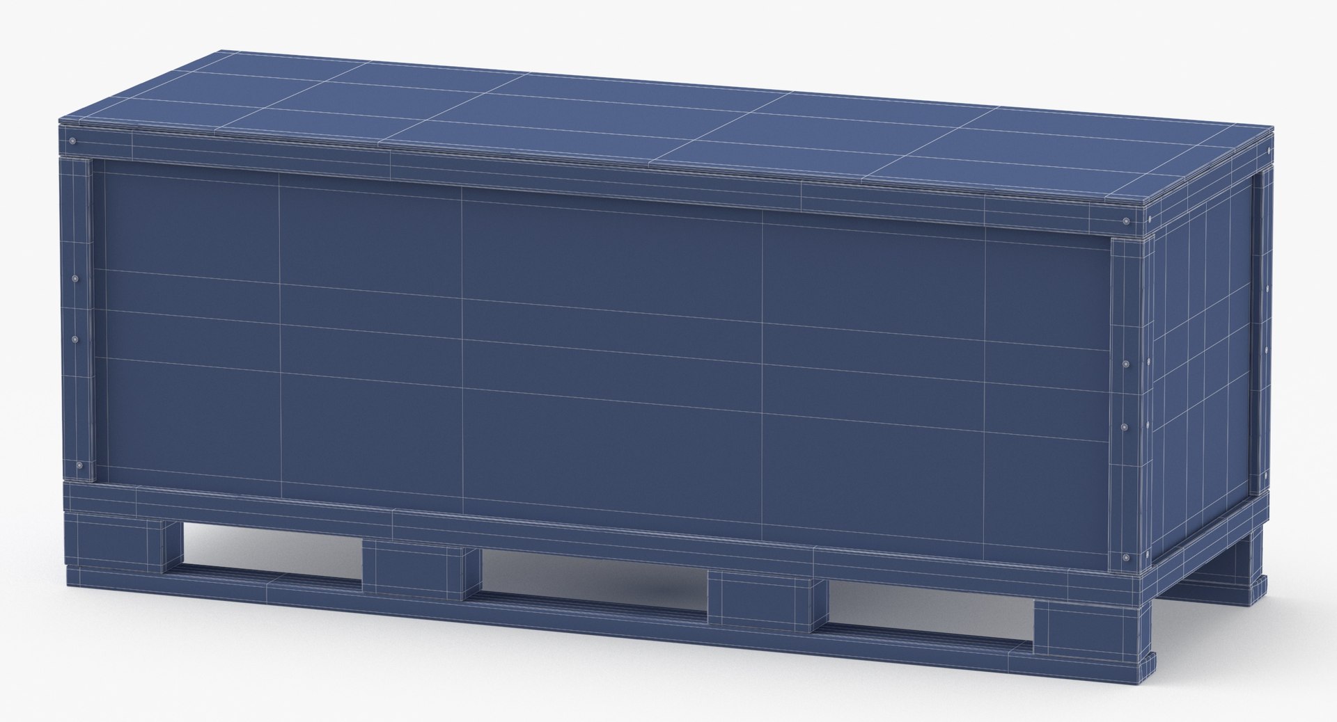 Cargo Wooden Crate 05 3D Model - TurboSquid 1969434