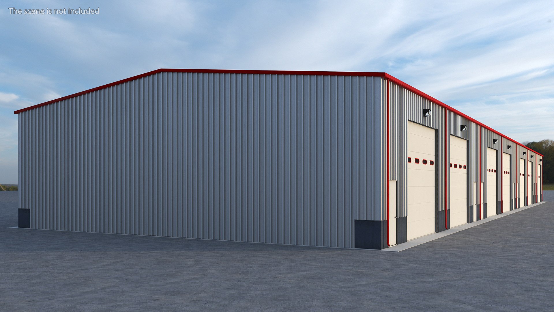 3D Model Warehouse Building - TurboSquid 2202068