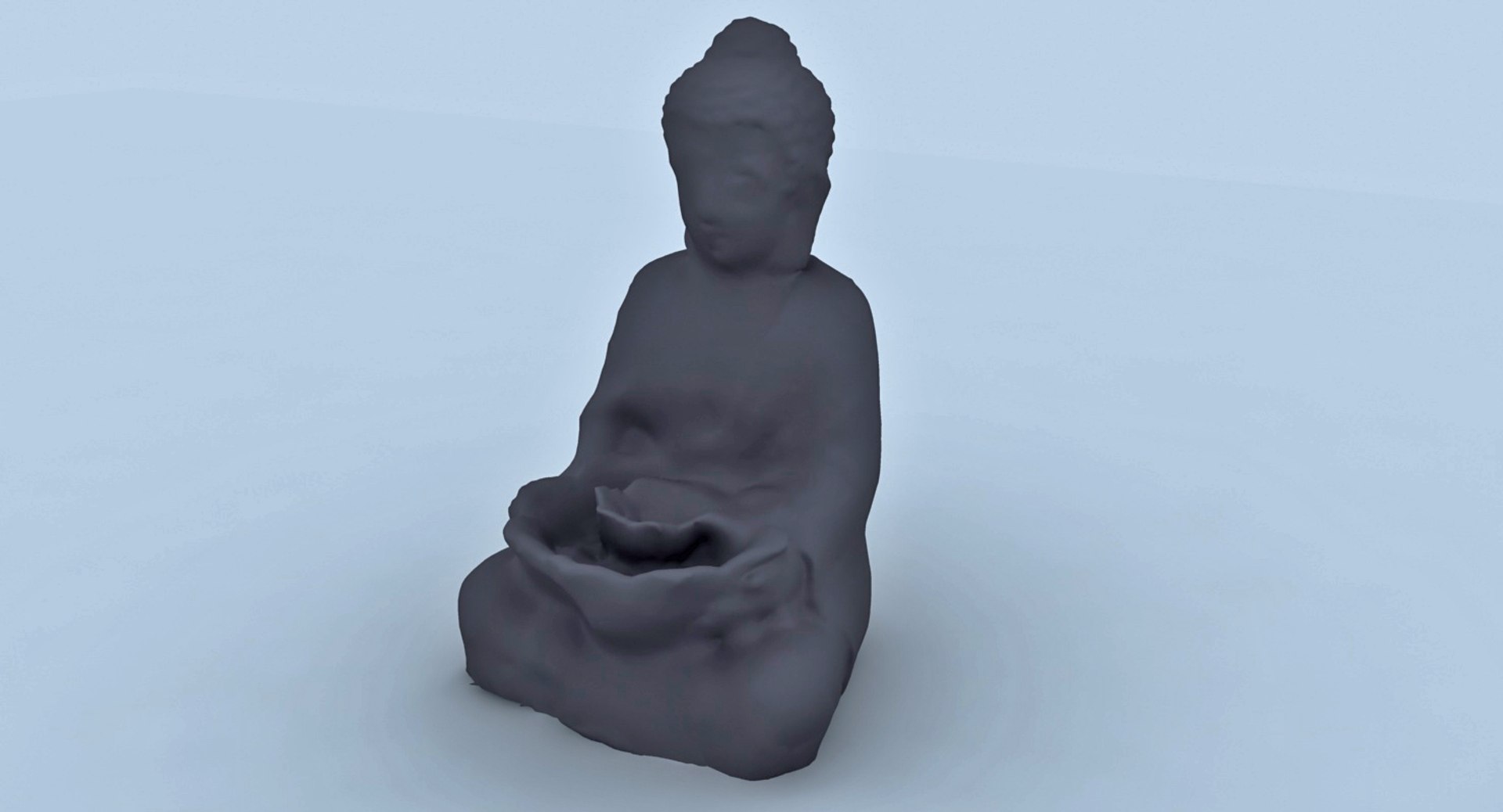 Indian Budha 3d Model