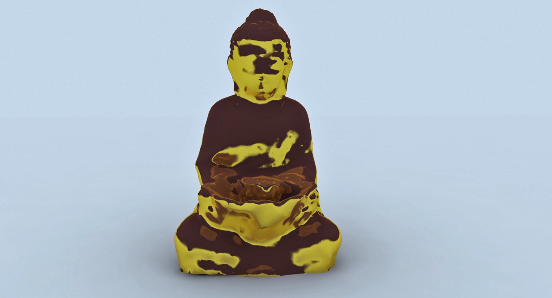 Indian Budha 3d Model
