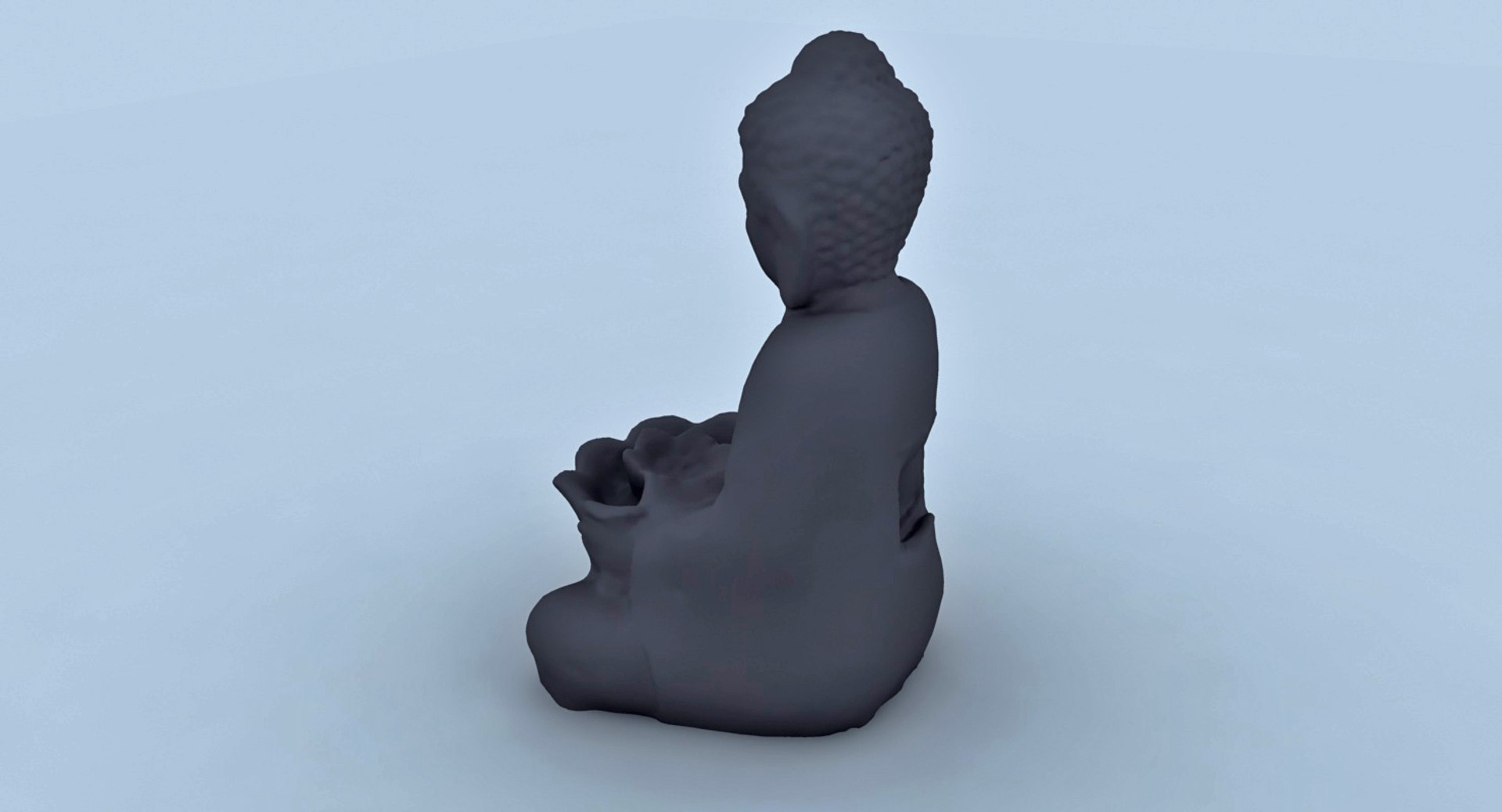 Indian Budha 3d Model
