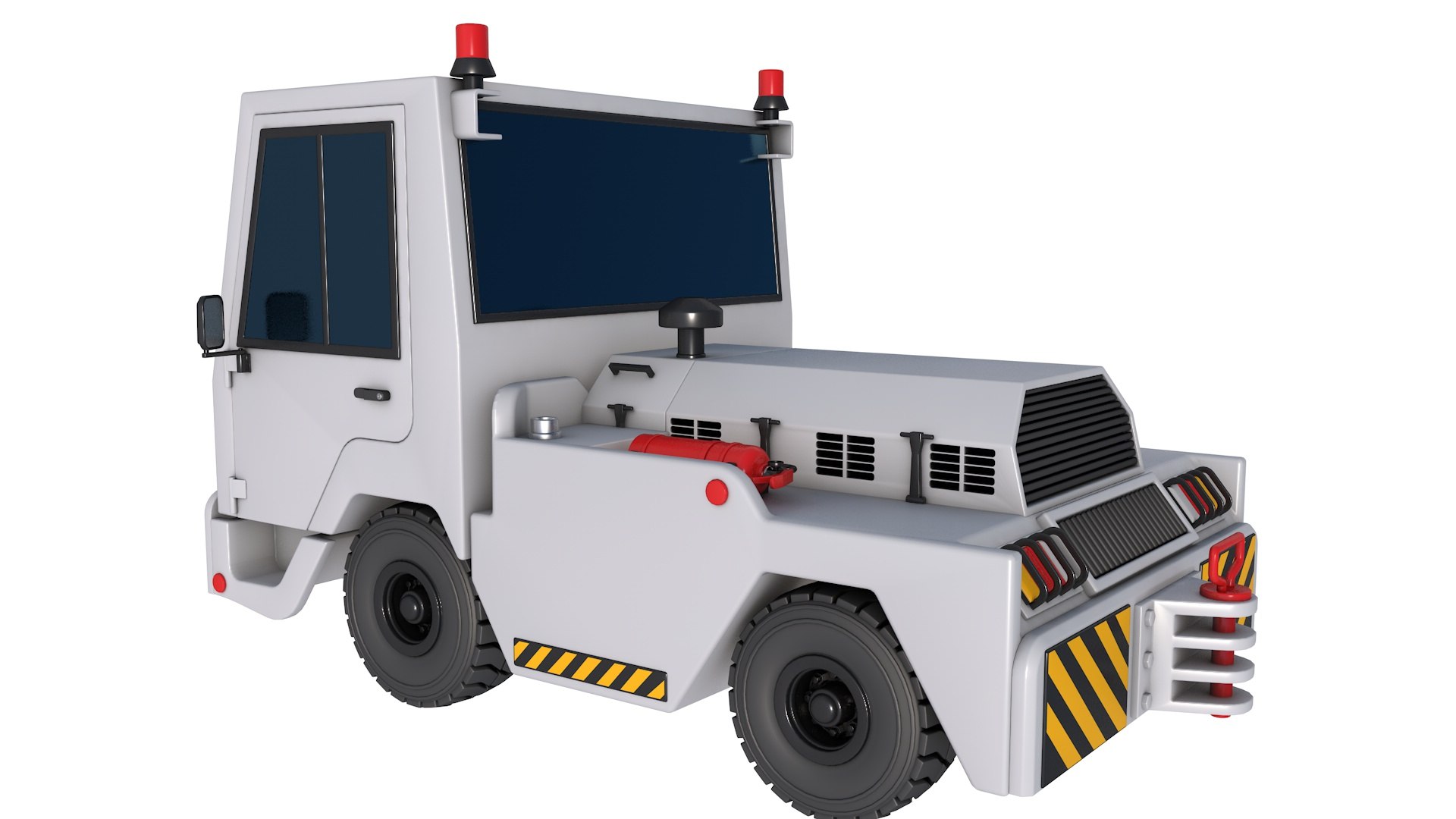 3D model Aircraft Tow Tractor Generic - TurboSquid 2106590