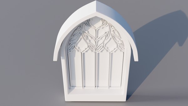 3D Gothic Window - TurboSquid 1726384